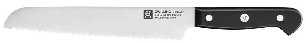 Zwilling Gourmet samoostřící blok s noži 7 ks, černý, 36133-210