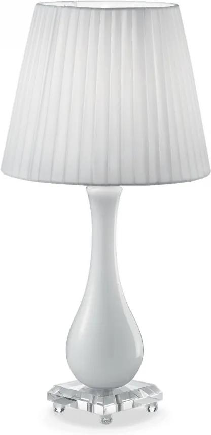 Ideal Lux 026084 stolní lampička Lilly bianco 1x60W|E27
