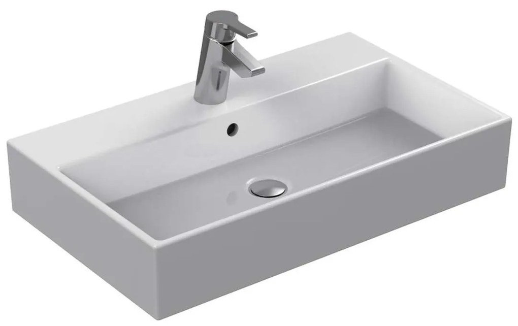 Ideal Standard Strada - Umyvadlo 71x42x15 cm, s přepadem, otvor pro baterii, bílá K078201