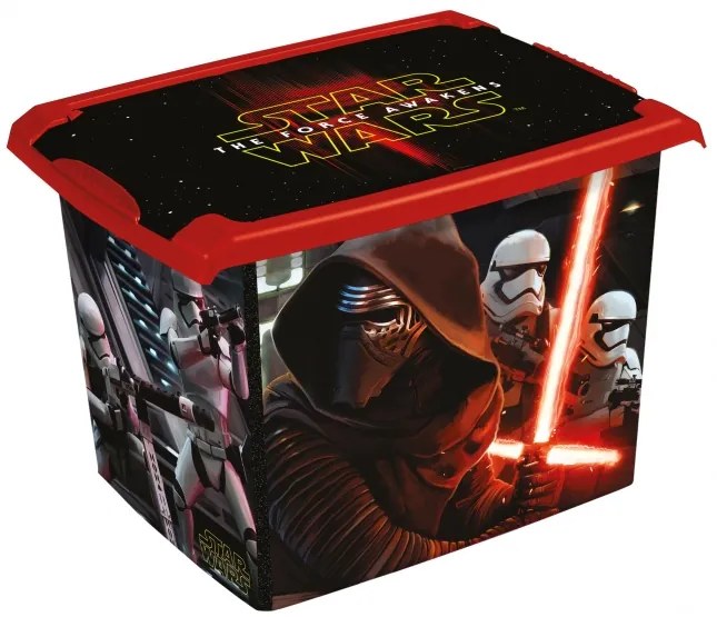 Keeeper Box na hračky, dekorační  Star Wars  20,5 l - černý