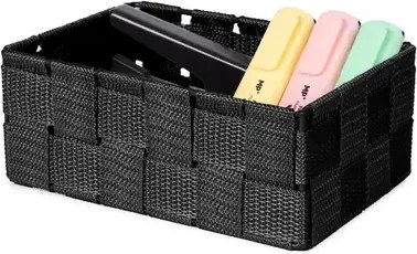 Compactor STAN M černá / Úložný organizér / 18 x 12 x 7 cm