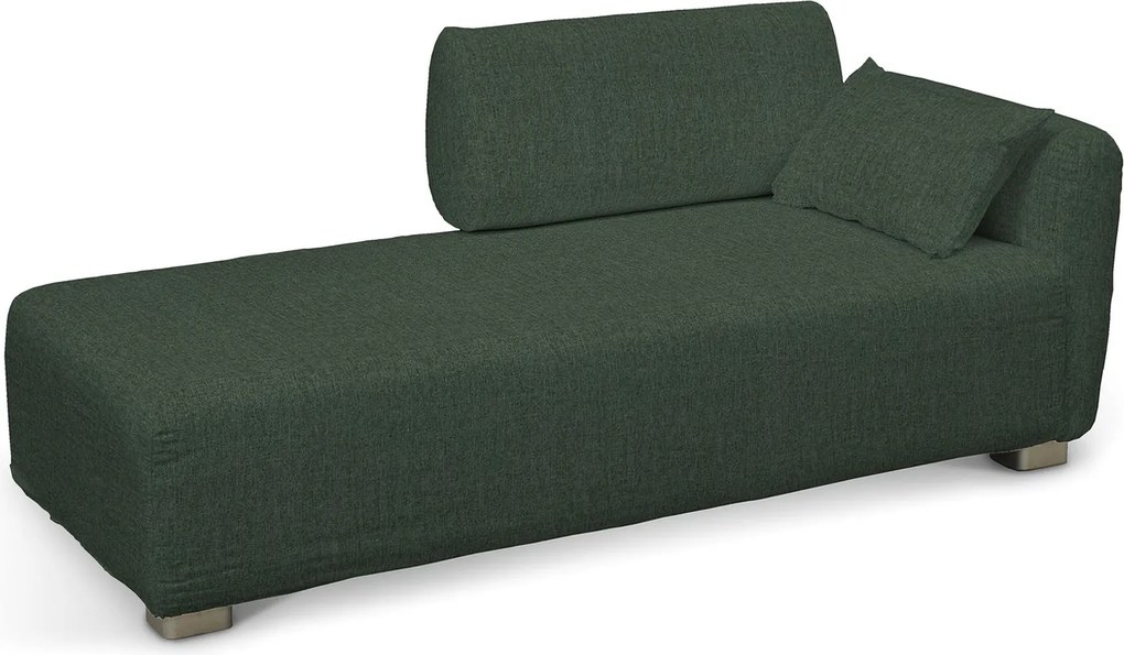 Potah na lenošku Mysinge barva zelená látka pletený vzor