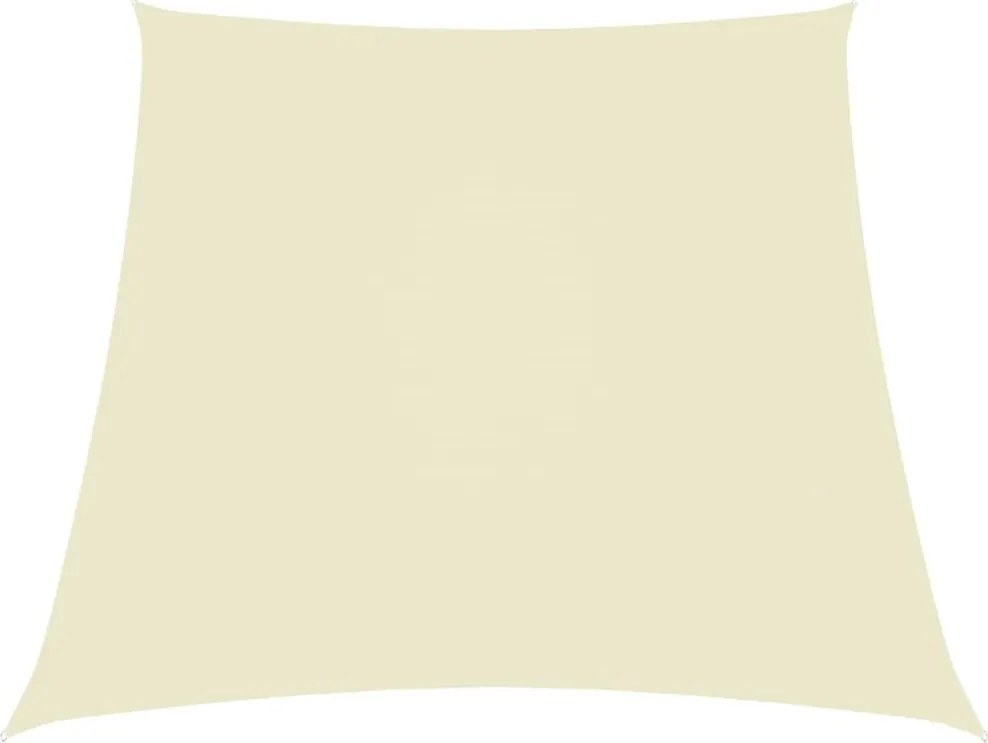 vidaXL Stínicí plachta oxfordská látka lichoběžník 3/5 x 4 m [135133] Barva: Cihlová