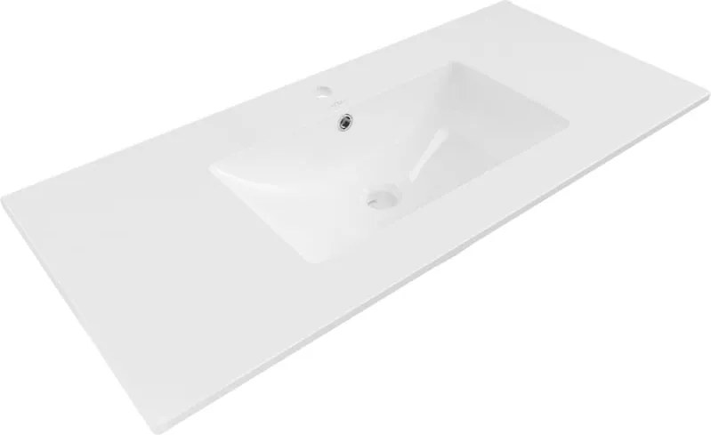 Mexen Atena vestavěné umyvadlo do desky 101 x 46 cm, bílá - 25011000