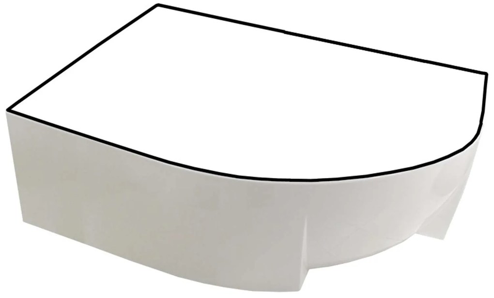 Ravak - Čelní panel k vaně Rosa 95, 1500 mm, levý, bílá CZ55100A00
