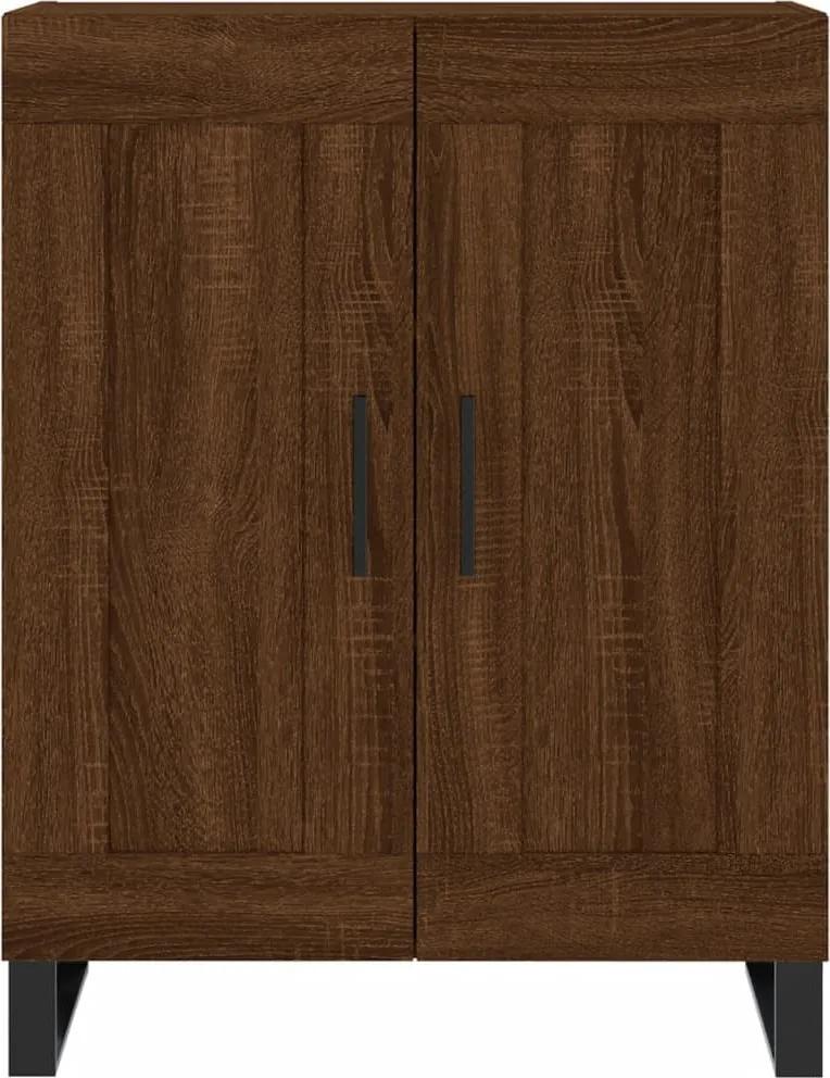 vidaXL Skříň highboard 69,5 x 34 x 180 cm kompozitní dřevo [3189988] Barva: Bílá