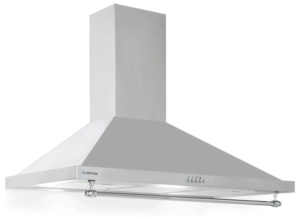 Montblanc 90, digestoř, 90 cm, nástěnná, 610m³/h, LED, lišta, bílá