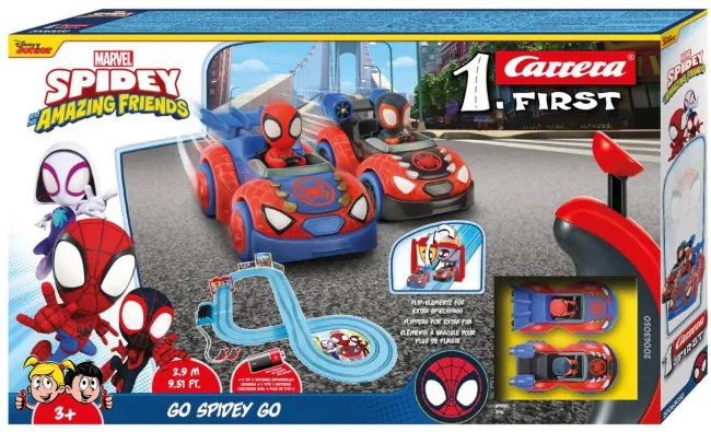 Závodní dráha Carrera First 20063050 Spidey - Go Spidey Go! 2,9m