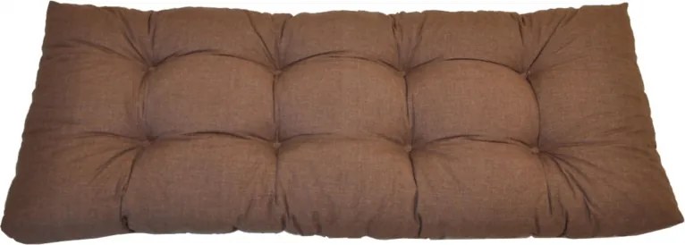 Axin Trading Opěradlový polstr na paletu 120x50 cm Polstr: Hnědý melír