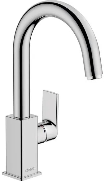 Hansgrohe Vernis Shape Umyvadlová baterie s výpustí a otočným ramenem, chrom 71564000