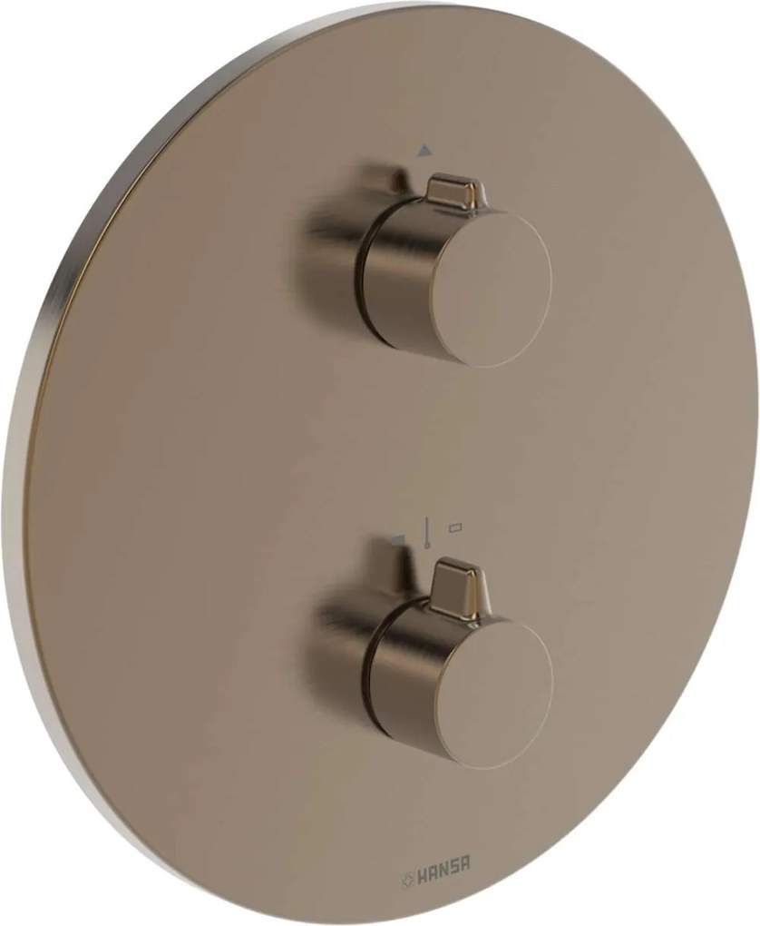Hansa EasyMix - Sprchová baterie pod omítku, broušený bronz 8871905281