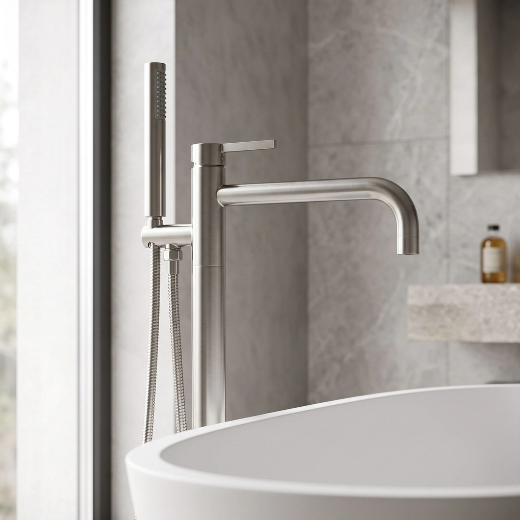 Rea, Volně stojící baterie Rea Foster Brush Nickel, REA-B2252