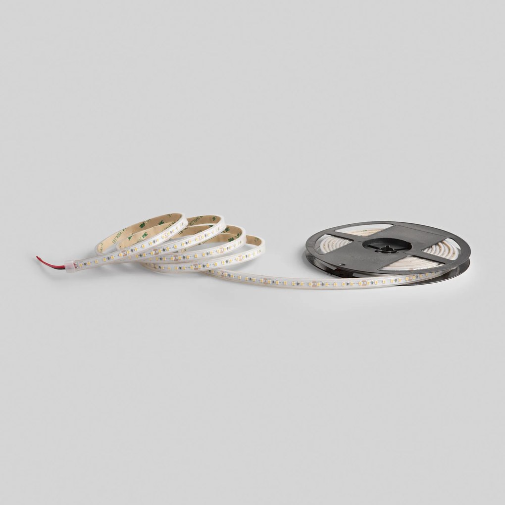 FAN STRIP24V-SMDIP67-120F LED pásek SMD 2835 (6500 K) 24 V, 11 W/m, 5500 lm, IP67, CRI > 90, PCB 8 mm, dělitelný po 50 mm, role 5 m - FANEUROPE