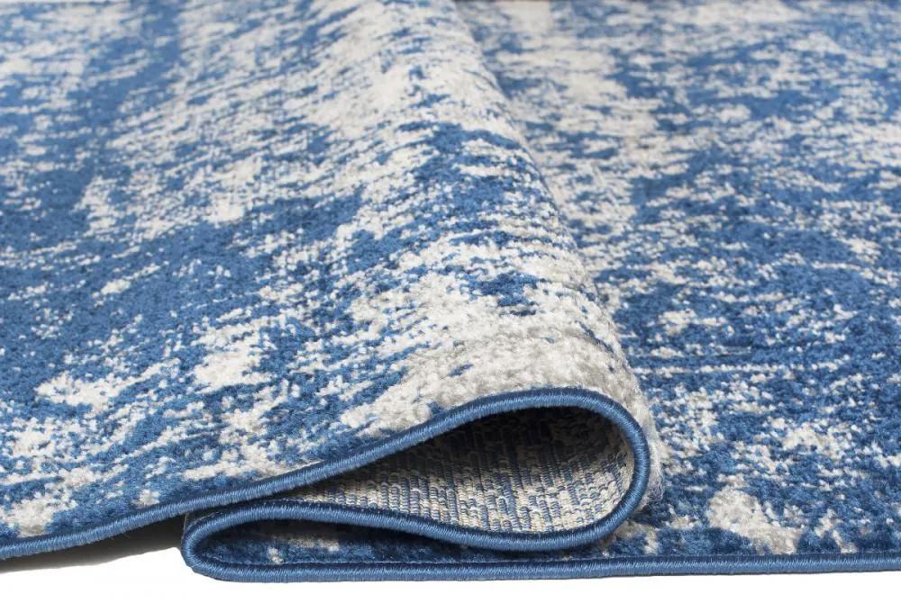 Kusový koberec Alesta modrý 80x300cm