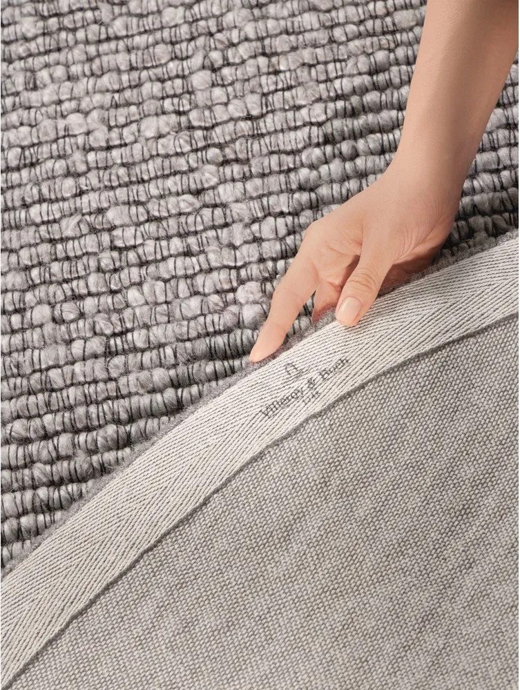 Světle šedý kulatý koberec ø 160 cm Wilma – Villeroy&Boch
