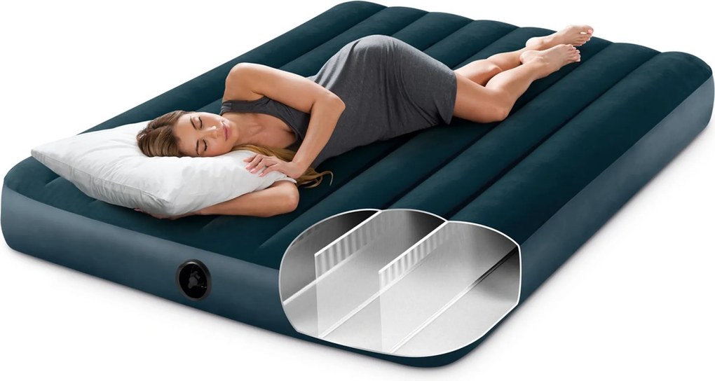 Intex Air Bed Classic Downy dvoulůžko 137 x 191 x 25 cm 64758