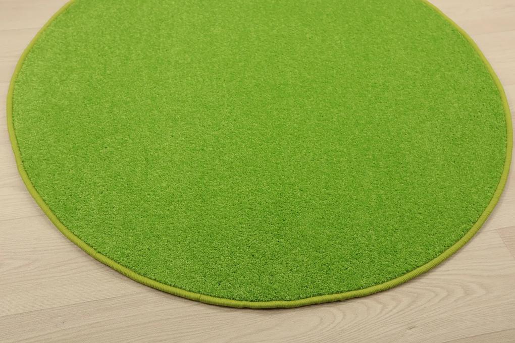Vopi koberce Kusový koberec Eton zelený 41 kruh - 160x160 (průměr) kruh cm