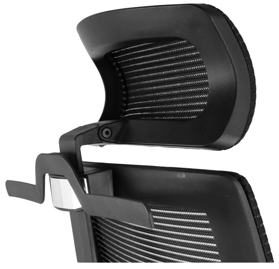 Kancelářská ergonomická židle Neoseat ZERA — černá, nosnost 150 kg