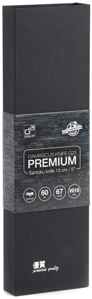 G21 Nůž G21 Damascus Premium 13 cm, Santoku G21-6002297