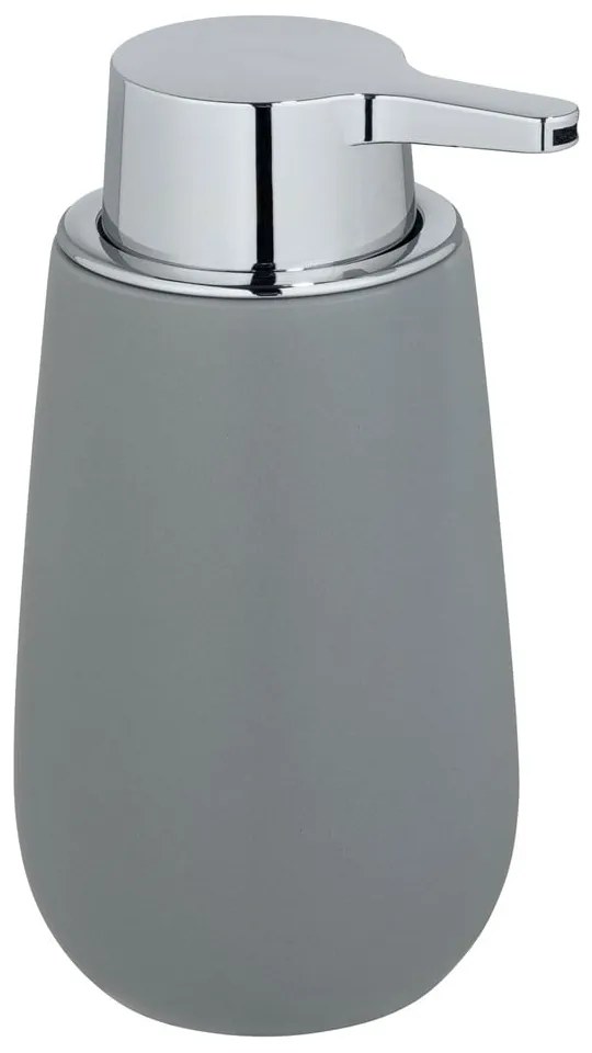 Šedý keramický dávkovač mýdla 320 ml Badi – Wenko