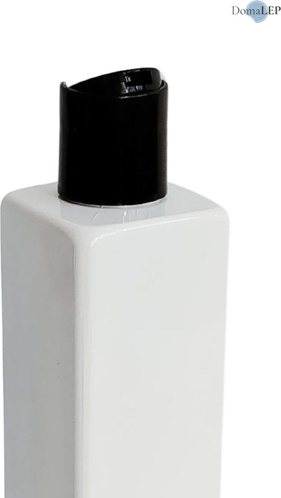 Dávkovač na mýdlo 250 ml bílý s černým DISC TOP LUNA