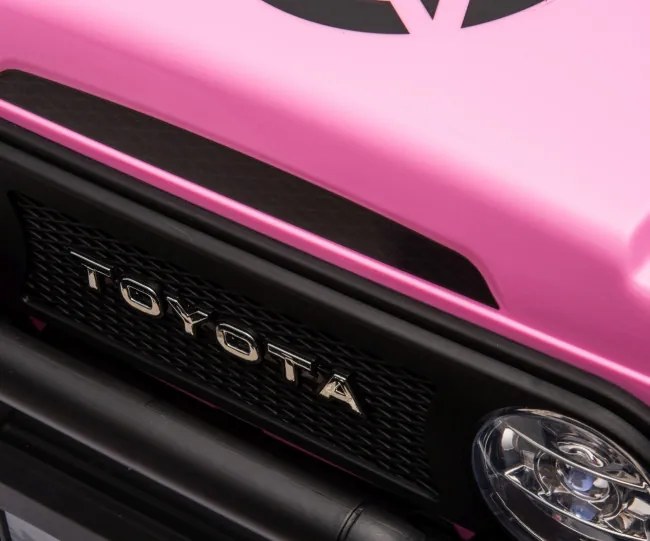 Elektrické autíčko Toyota FJ Cruiser růžové