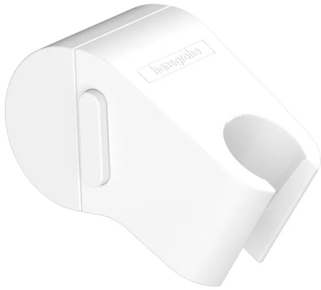 Hansgrohe WallStoris, Set sprchové hlavice 105, 3 proudy, termostatu a koupelnových doplňků, matná bílá 24250700