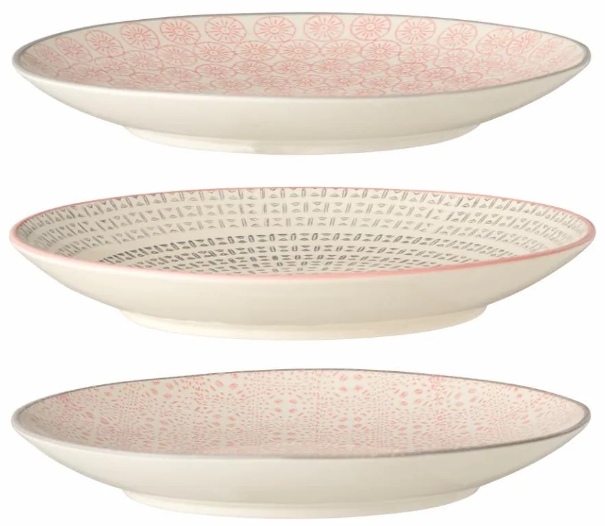BLOOMINGVILLE Set 3 talířů CECILE 20 cm 21100412