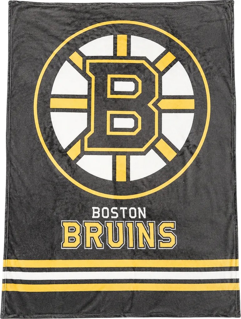Deka NHL Boston Bruins Essential 150x200 cm 2. jakost