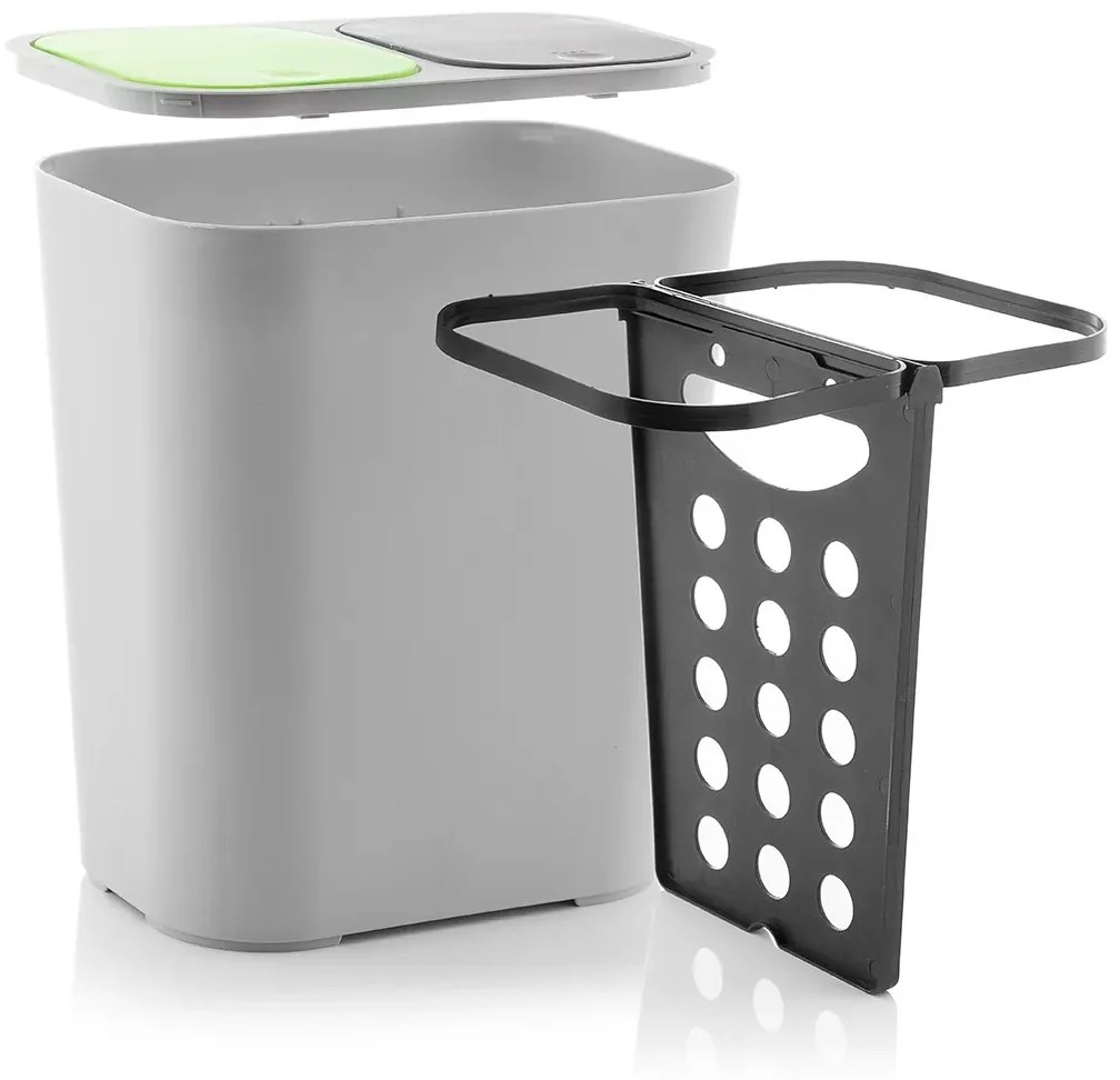 Dvojitý odpadkový koš na tříděný odpad Bincle - InnovaGoods