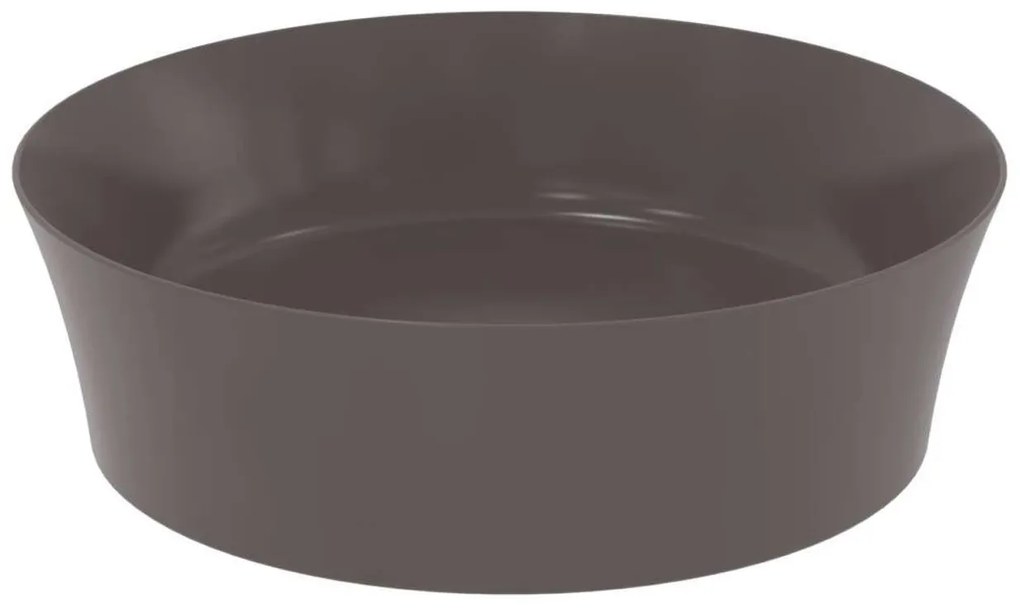 Ideal Standard Ipalyss - Umyvadlová mísa, průměr 40 cm, bez přepadu, slate grey E1398V5