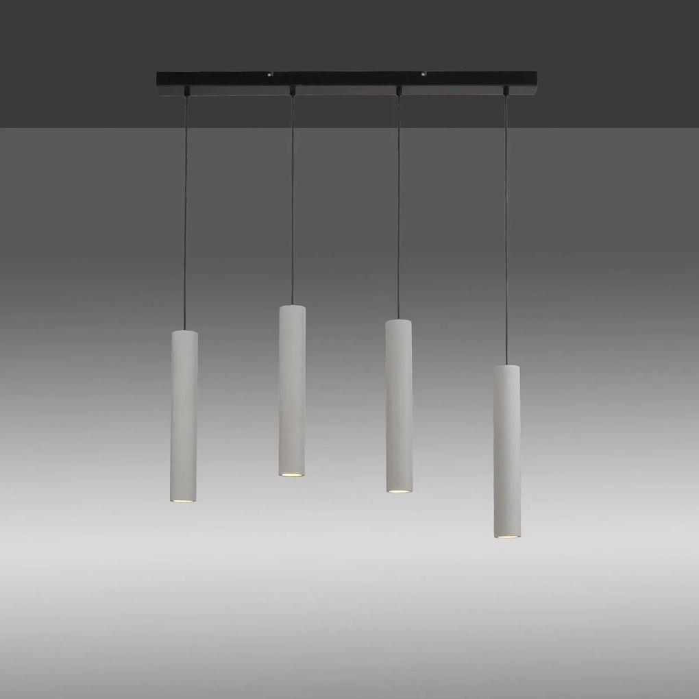 Paul Neuhaus Eton závěsné světlo 4 stínidla beton