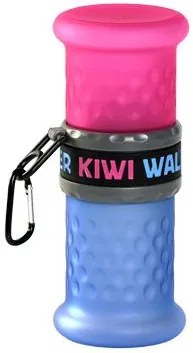 KIWI WALKER s.r.o Cestovní láhev 2in1 růžovo-modrá 750+500ml Kiwi