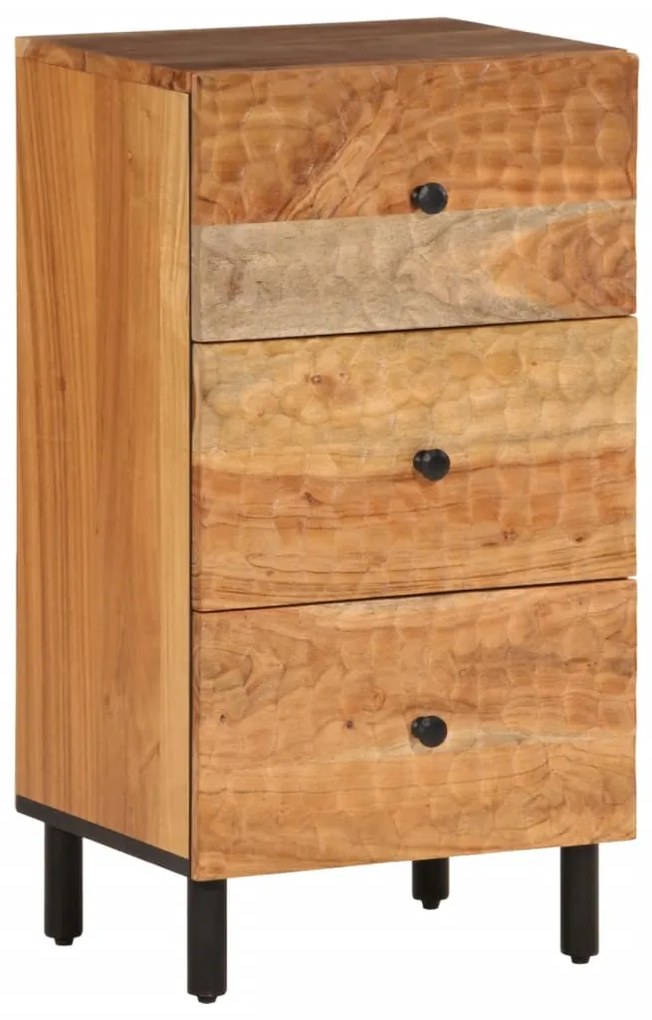 Odkládací skříňka 40 x 33 x 75 cm masivní akáciové dřevo,  356878