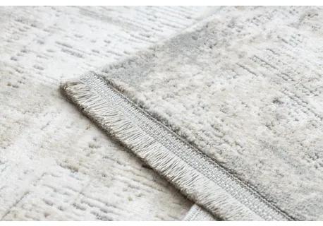 Moderní koberec TULS strukturální, střapce 51231 Vintage slonová kost velikost 160x220 cm | krásné koberce cz