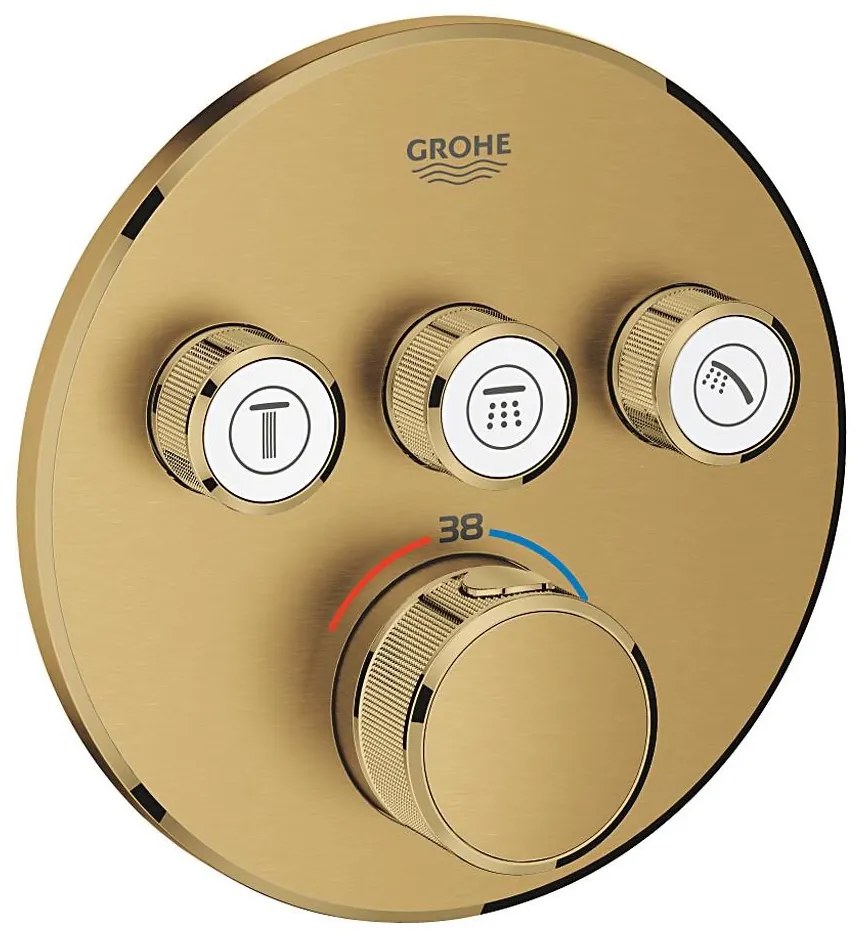 GROHE 29121GN0 - Termost. sprchová podom. baterie GROHTHERM SMARTCONTROL zlatá