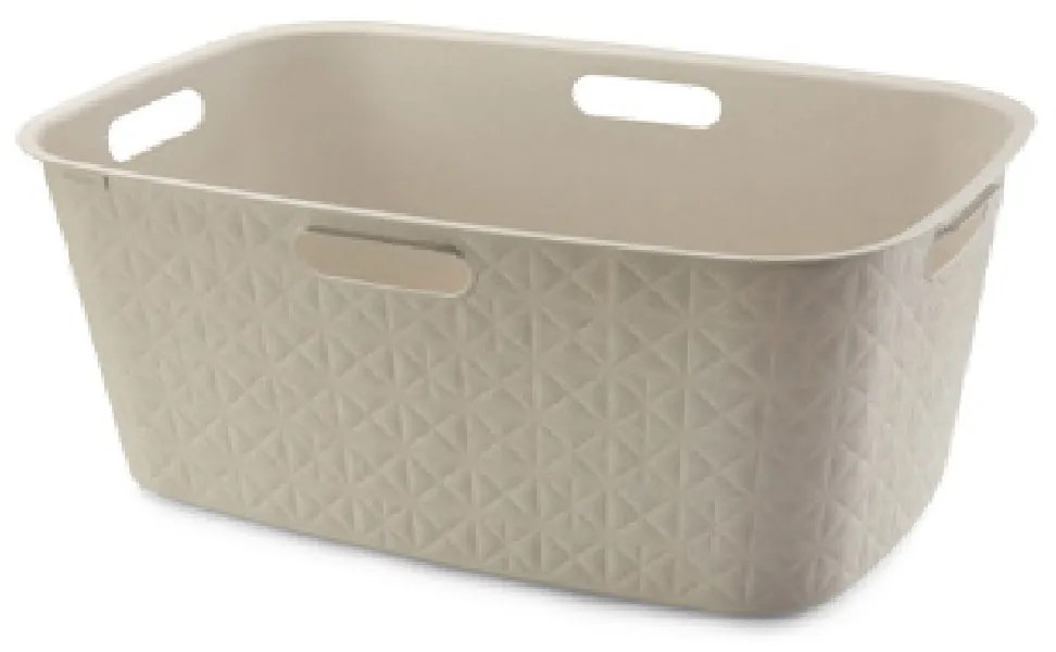 Curver Koš na čisté prádlo LAUNDRY HAMPER 45L, béžový