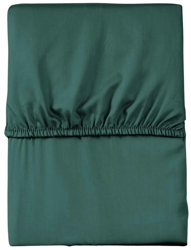 Detexpol Prostěradlo z mikrovlákna 220x200 zelené jednobarevné s elastickým Poly