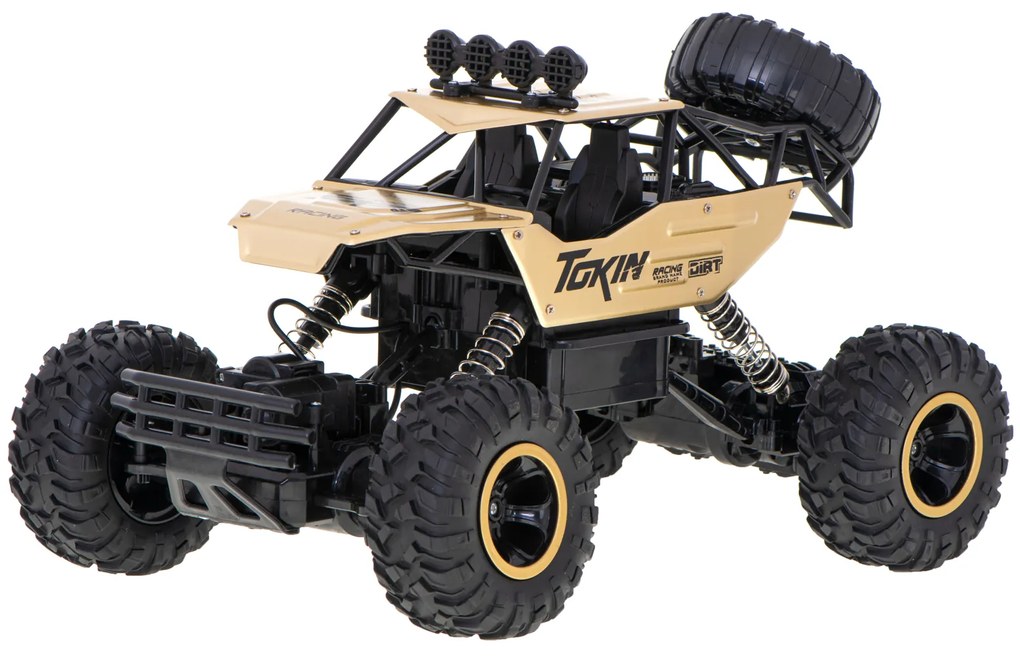 Creative Corner RC auto Rock Crawler 1:12 4WD METAL zlatý