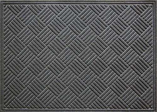 Multyhome DOORMAT Rohožka gumová 00199040, barva šedá, 43 x 63 cm