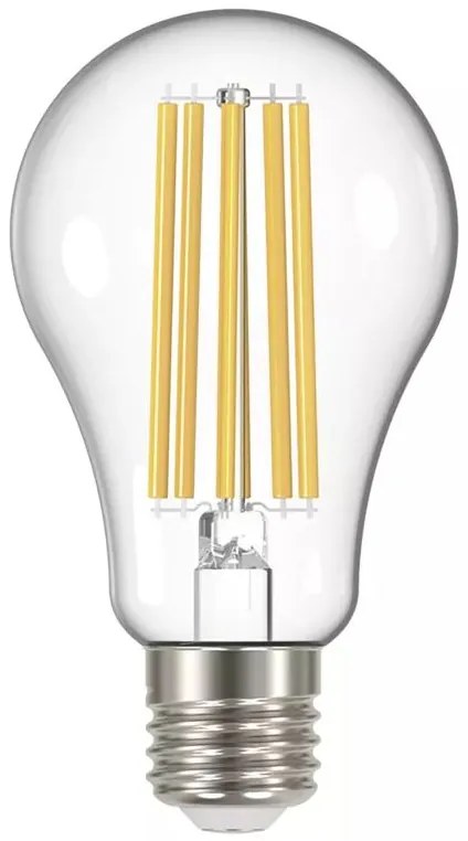 LED žárovka filament E27 17W, 2452lm, náhrada za 150W, teplá bílá 2700K