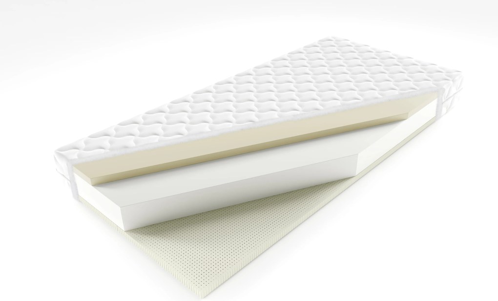 KAC Pěnová matrace s paměťovou pěnou VISCO a latexem NASA 90x200 cm 16 cm