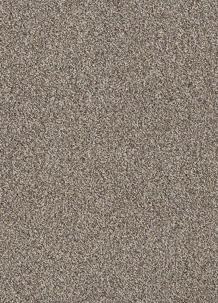 Koberce Breno Metrážový koberec LAZIO HEATHER 97, šíře role 500 cm, Hnědá