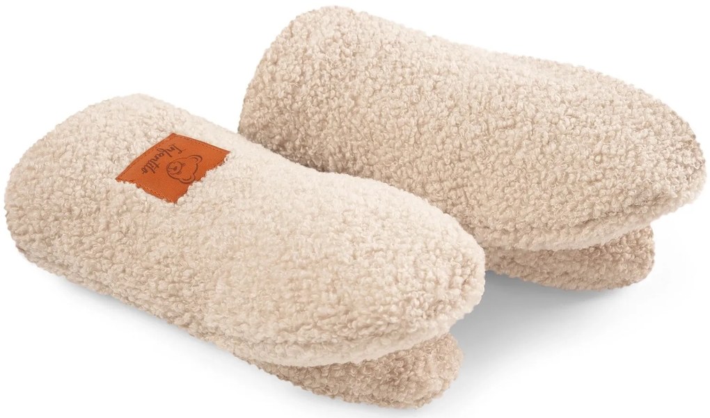 Inf Rukavice na kočárek Lamb – béžová
