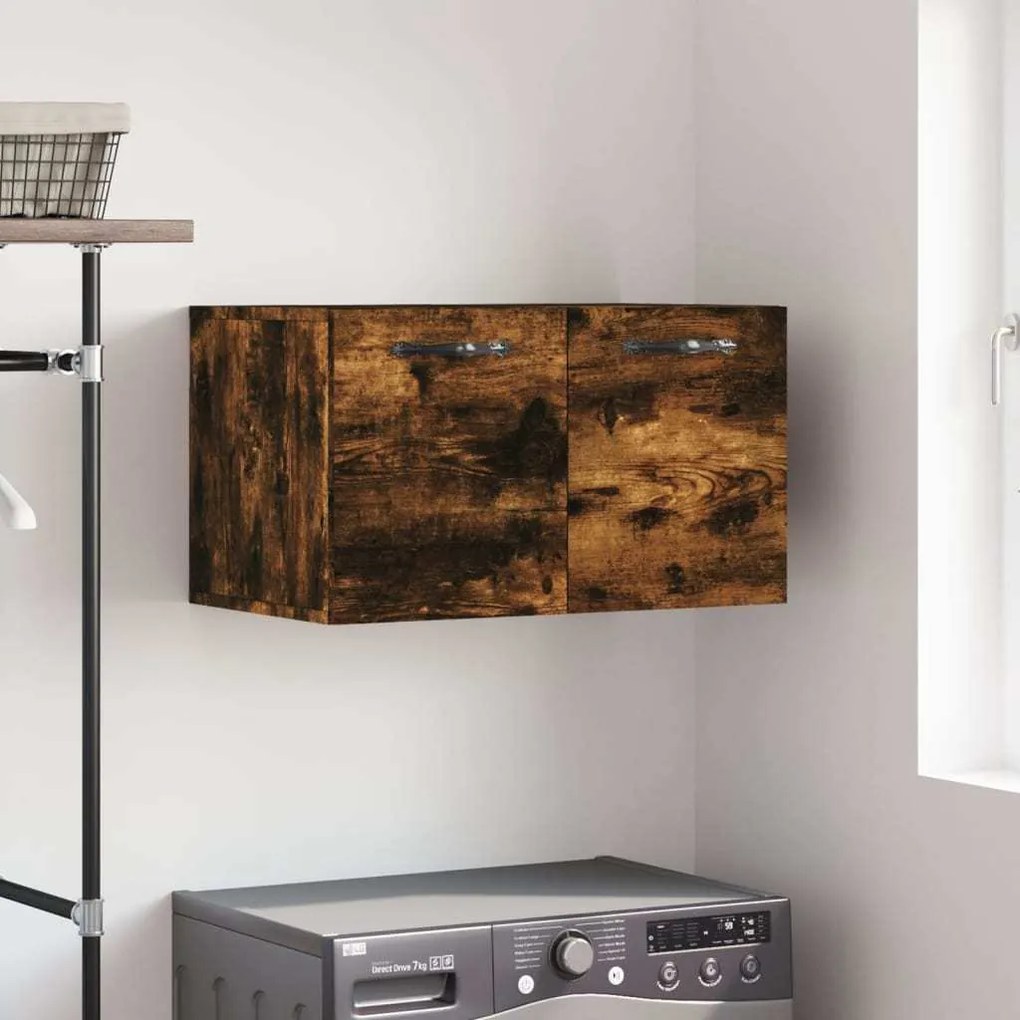 vidaXL Nástěnná skříňka 60 x 36,5 x 35 cm kompozitní dřevo [830016] Barva: bílá s vysokým leskem