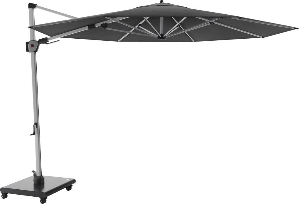 Knirps HYPERION 340 cm tmavě šedá