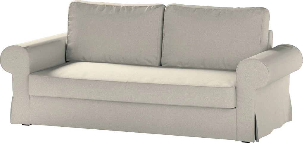 Potah na pohovku IKEA Backabro, 3-místná, rozkládací barva béžová látka pletený vzor