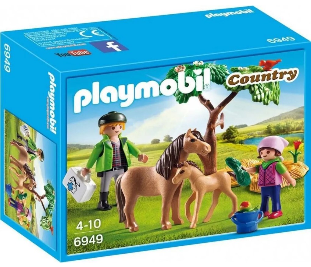 Playmobil 6949 poník s hříbětem