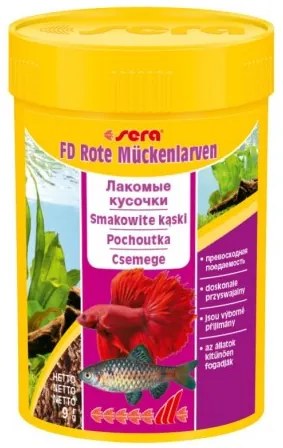 sera FD Rote Mückenlarven 100 ml