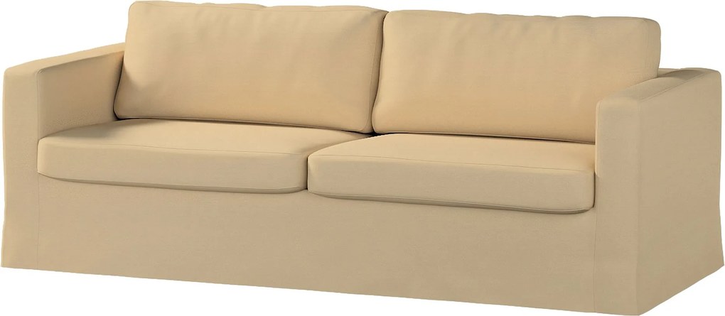 Potah na pohovku IKEA Karlstad 3-místná, nerozkládací, dlouhý barva béžová